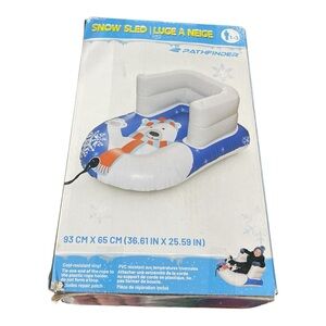 pathfinder | Toys | Pathfinder Polar Bear Inflatable Snow Sled For ...